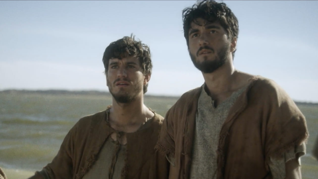 Jakobus en Johannes in de serie 'The Chosen' en in de Bijbel - EO