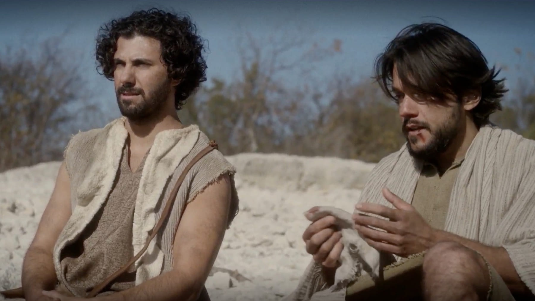 Simon en Andreas in de serie 'The Chosen' en de Bijbel - EO